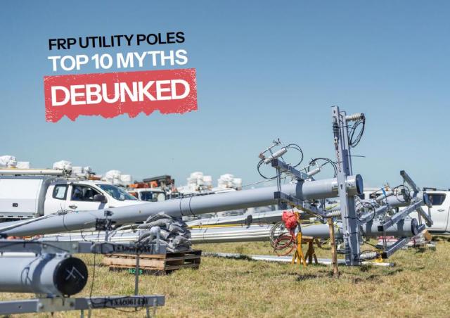 FRP Composite Utility Poles | Wagners CFT